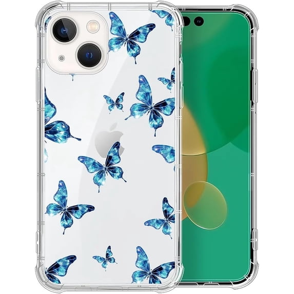 Case for iPhone 14 Plus,Drop Protection Slim Fit Clear Phone Cover TPU ...