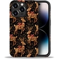 Case for iPhone 14 Pro Max,Coquette Christmas Reindeer Exquisitely ...