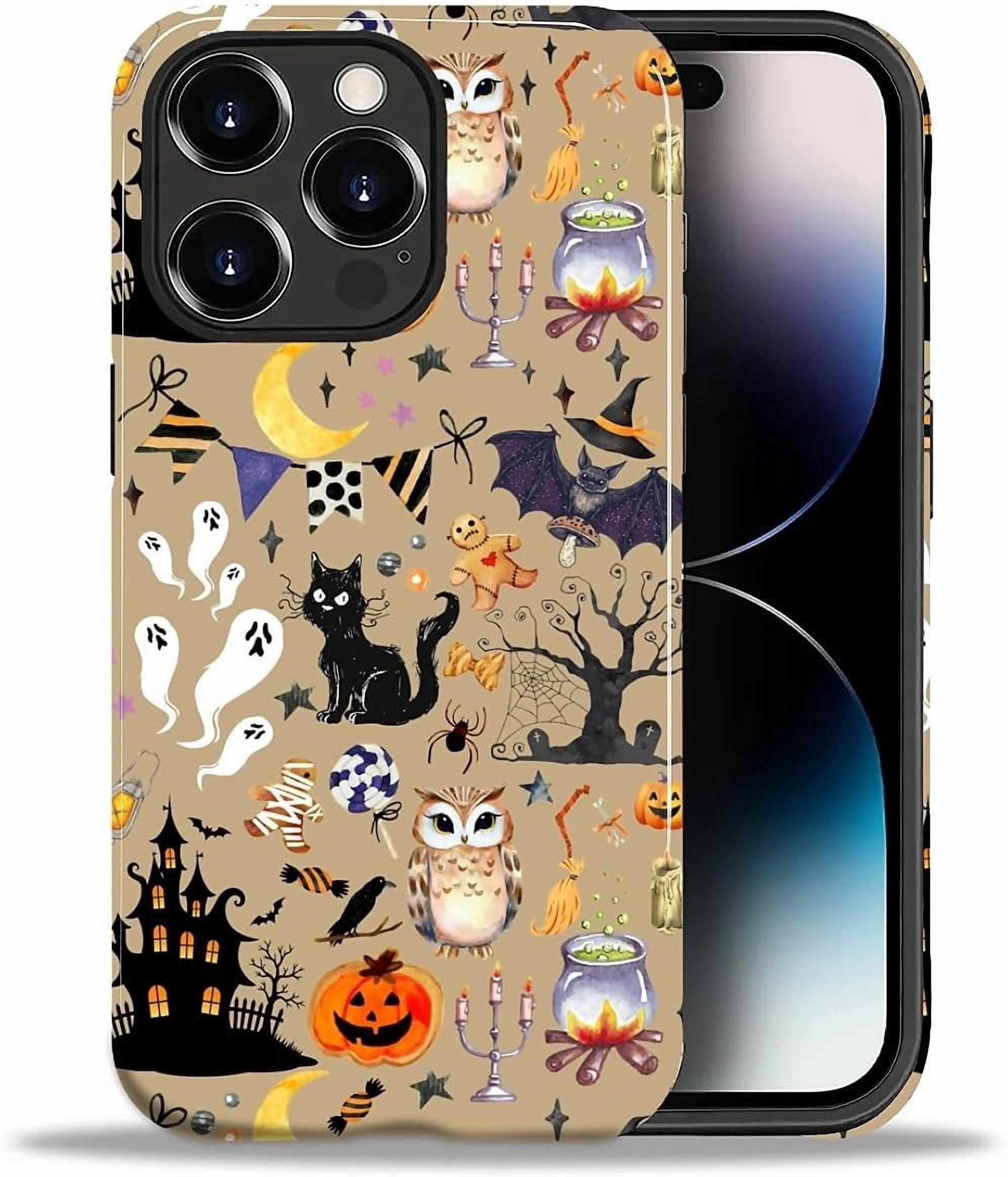 Case for iPhone 14 Pro Max, PC Hard Shell & Silicone Inner Bumper, Anti ...