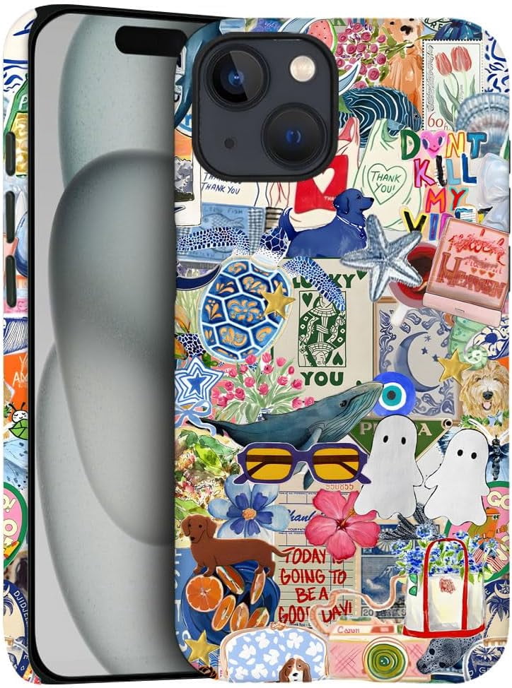 Case for iPhone 14 - Slim Fit Anti-Scratch Phone Case for Girl Women ...