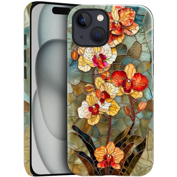 Case for iPhone 15, Anti-Scratch Glossy Case Cover, Stained Glass ...