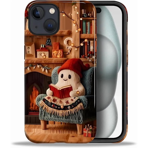 Case for iPhone 15, Drop Protection Hybrid 2-Layer Hard Phone Cover ...