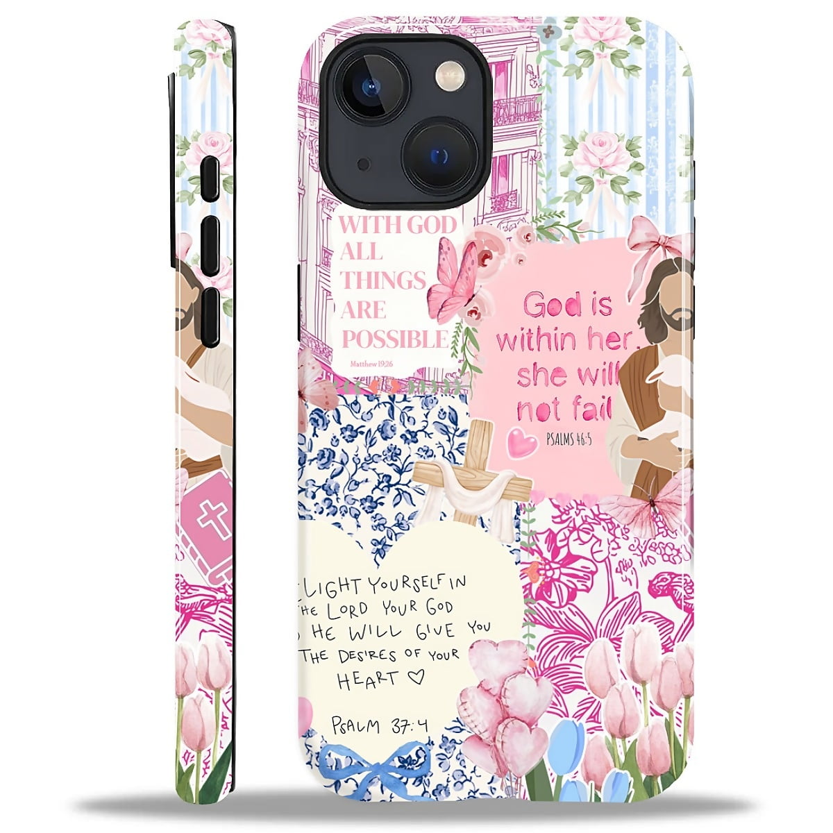 Case for iPhone 15, Hybrid Shockproof Protective Anti-Scratch Phone ...