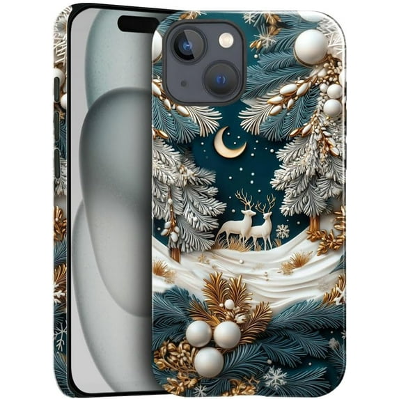 Case for iPhone 15 Plus - [Drop Protection Phone Cover] - Glossy Hybrid ...