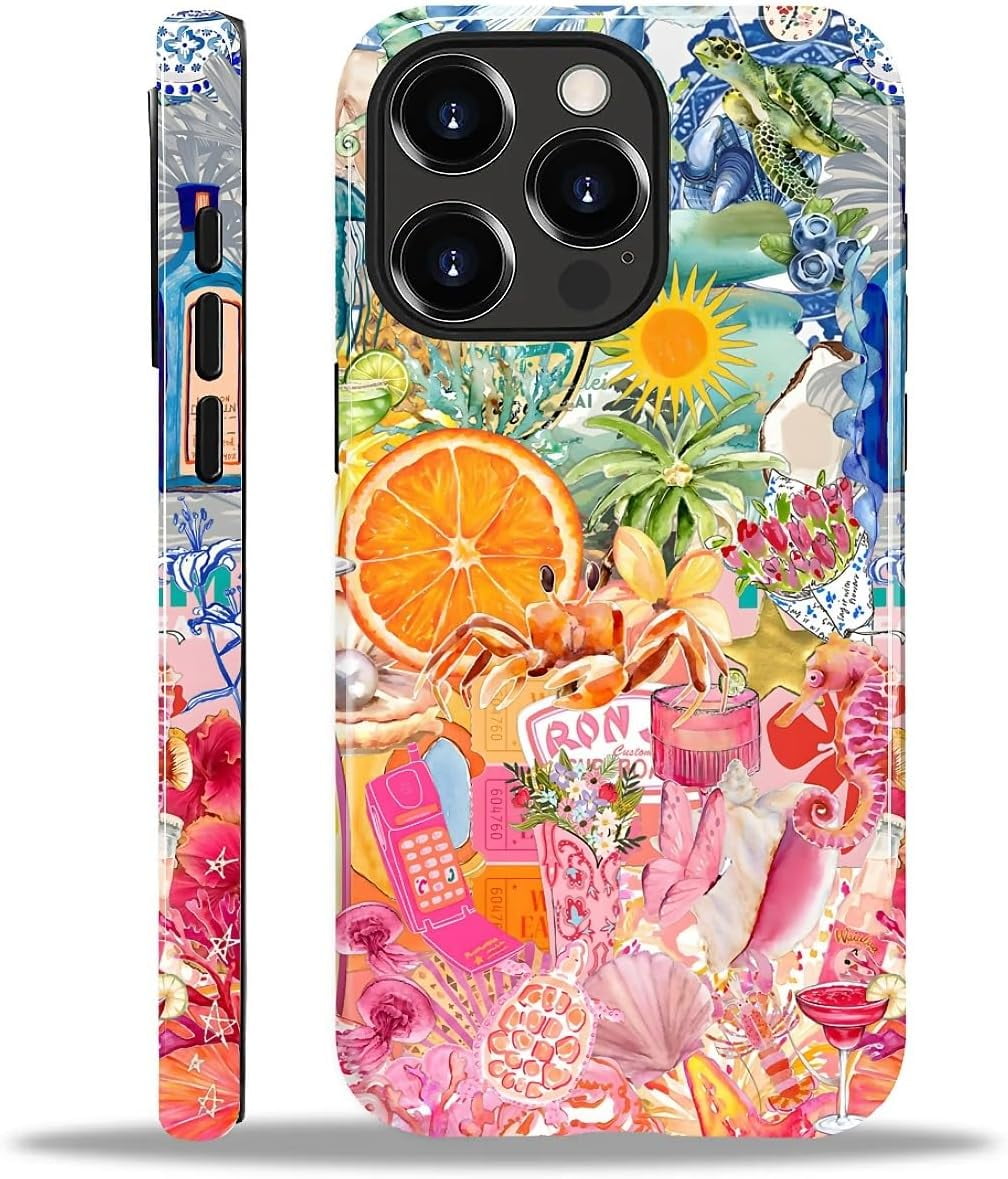 Case for iPhone 15 Pro, Lovely Phone Case for Girls Women, Scratch ...