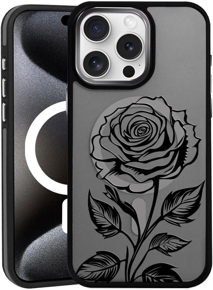 Case for iPhone 15 Pro Max, [All-Around Shockproof Corners] [Compatible ...