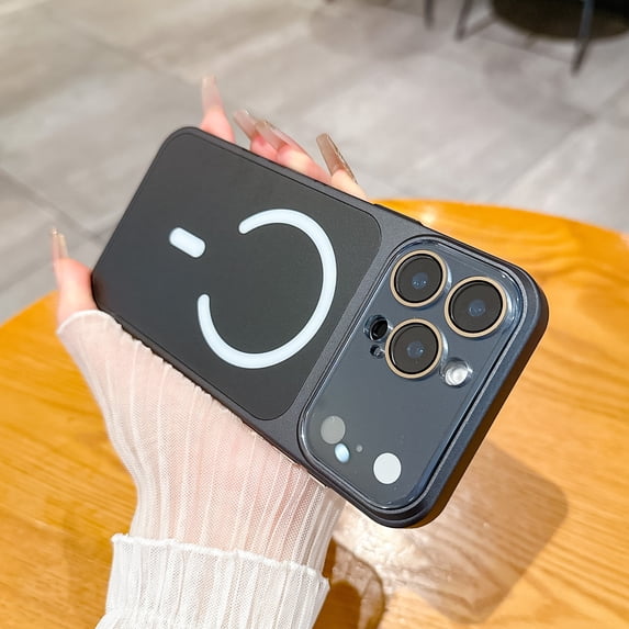 Case for iPhone 15 with Lens Protector, Compatible with MagSafe, Luxury ...
