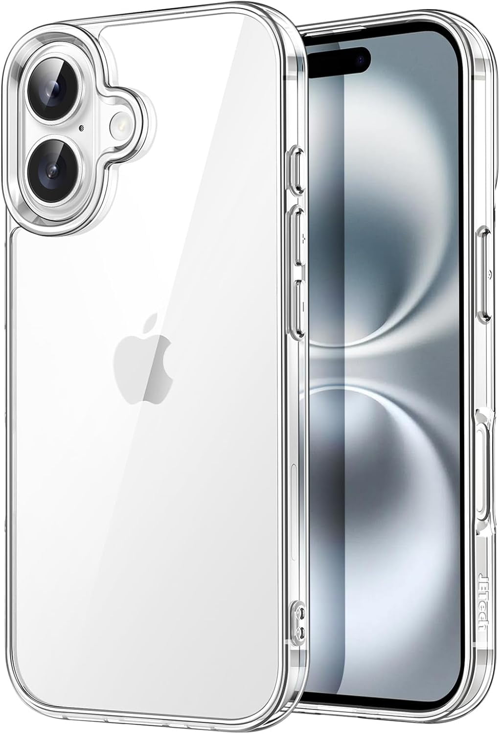Case for iPhone 16 6.1-Inch, Non-Yellowing Shockproof Phone Bumper ...