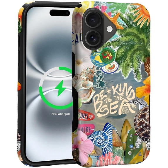 Case for iPhone 16, Compatible with MagSafe, Dual-Layer Protection, Non ...