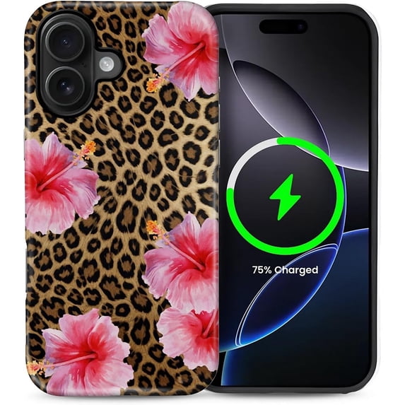 Case for iPhone 16,Compatible with MagSafe,Magentic Hybrid 2 Layer ...