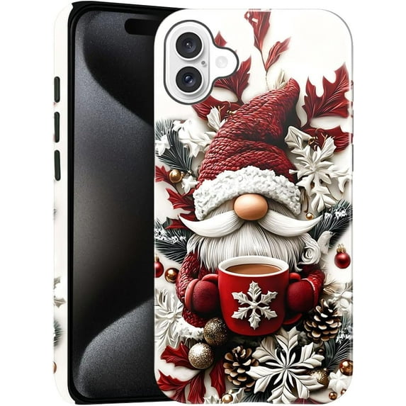 Case for iPhone 16 - [Drop Protection Phone Cover] - Glossy Hybrid Case ...