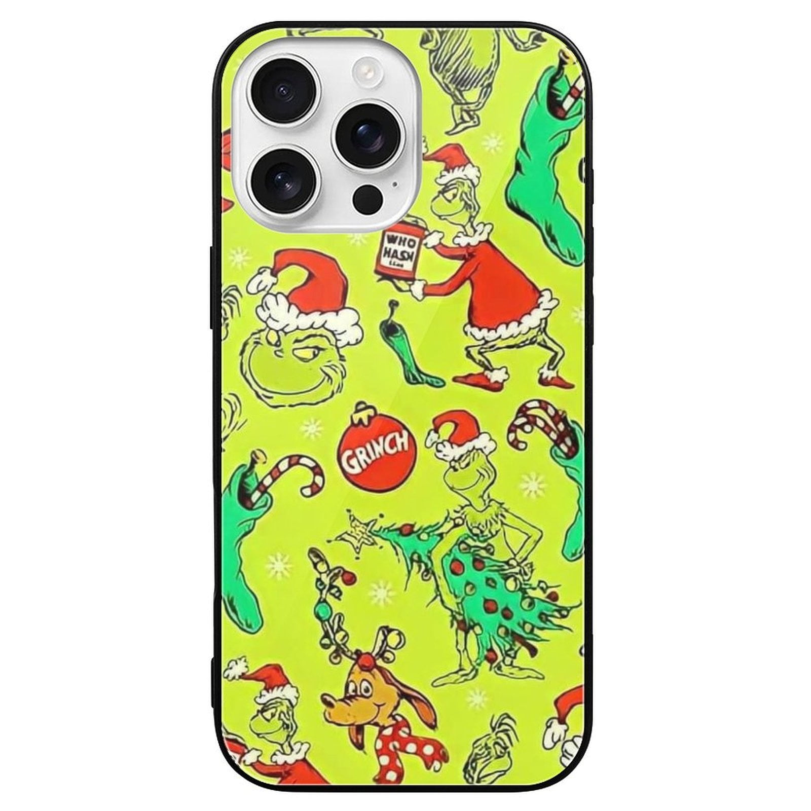 Case for iPhone 16 Glass Back + TPU Inner Shell, Scratch-Resistant ...