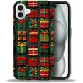 Case for iPhone 16,Knitted Christmas Boxs Exquisitely Pattern Double ...