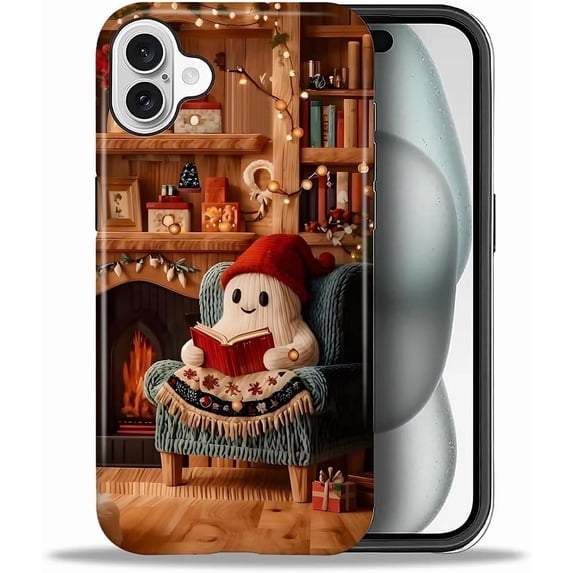 Case for iPhone 16 Plus, Drop Protection Hybrid 2-Layer Hard Phone ...
