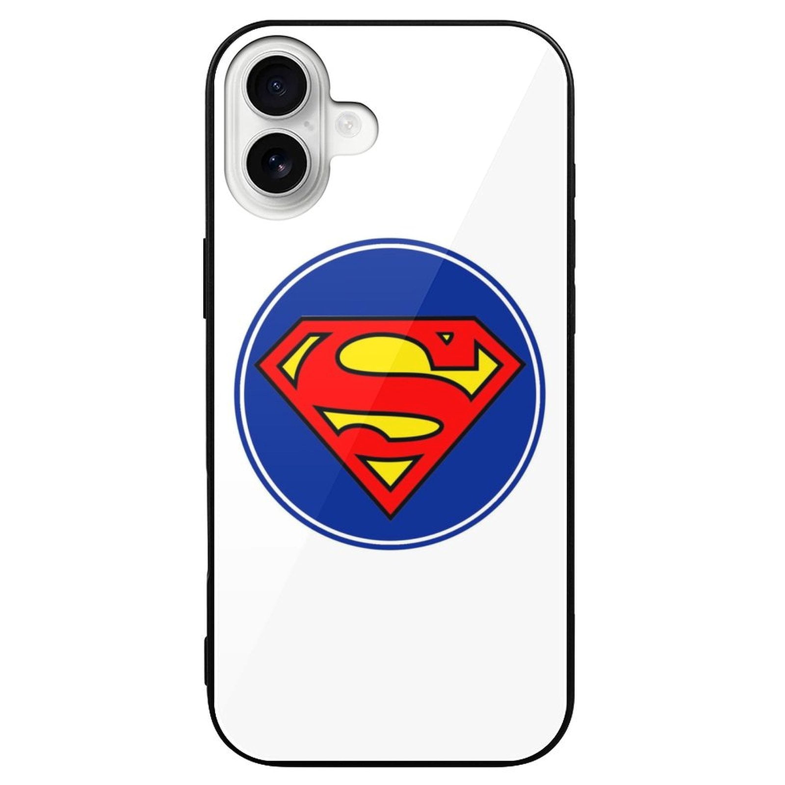 Case for iPhone 16 Plus Glass Back + TPU Inner Shell, Scratch-Resistant ...