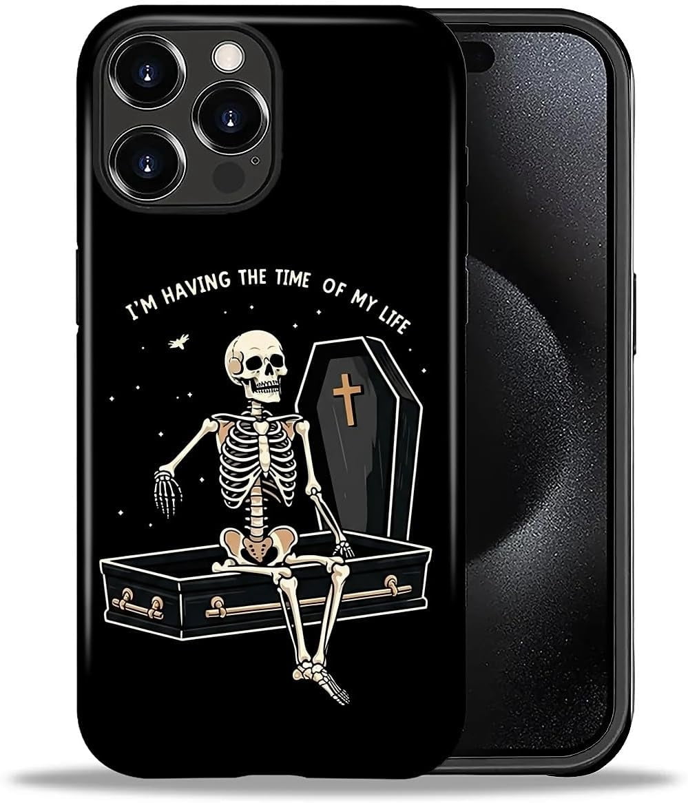 Case for iPhone 16 Pro Case, Hybrid 2-Layer Silicone Protective Glossy ...