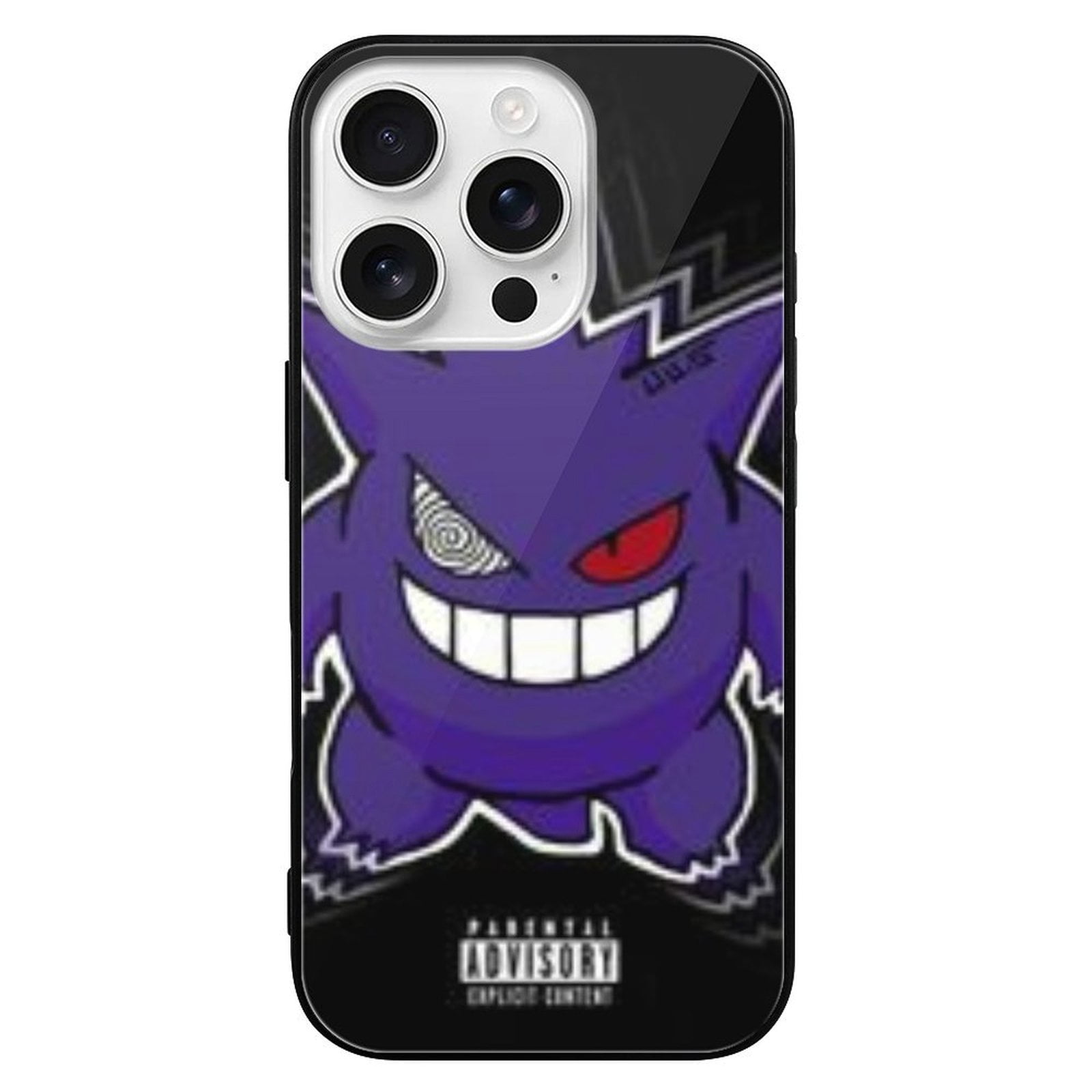 Case for iPhone 16 Pro Glass Back + TPU Inner Shell, Scratch-Resistant ...