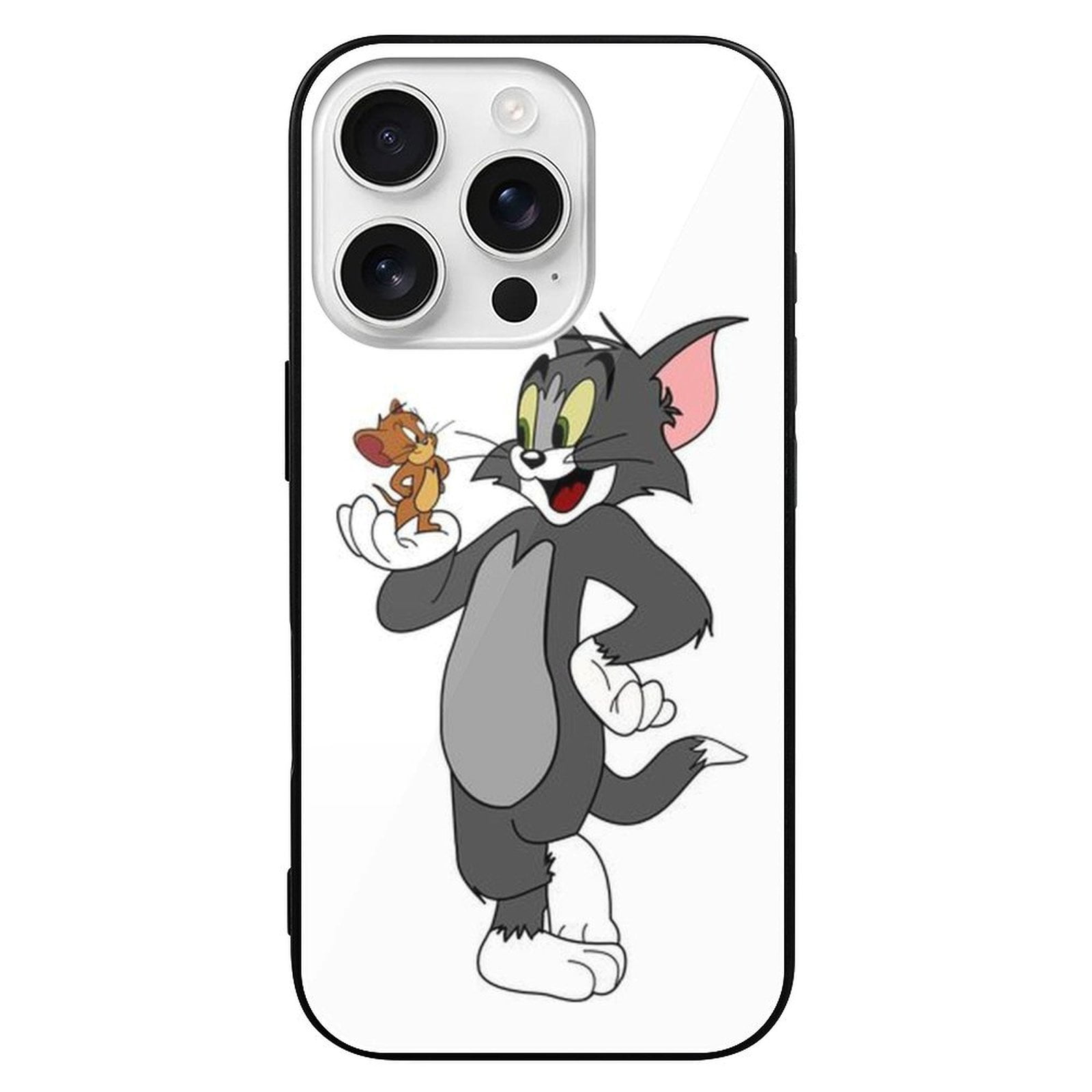 Case for iPhone 16 Pro Glass Back + TPU Inner Shell, Scratch-Resistant ...