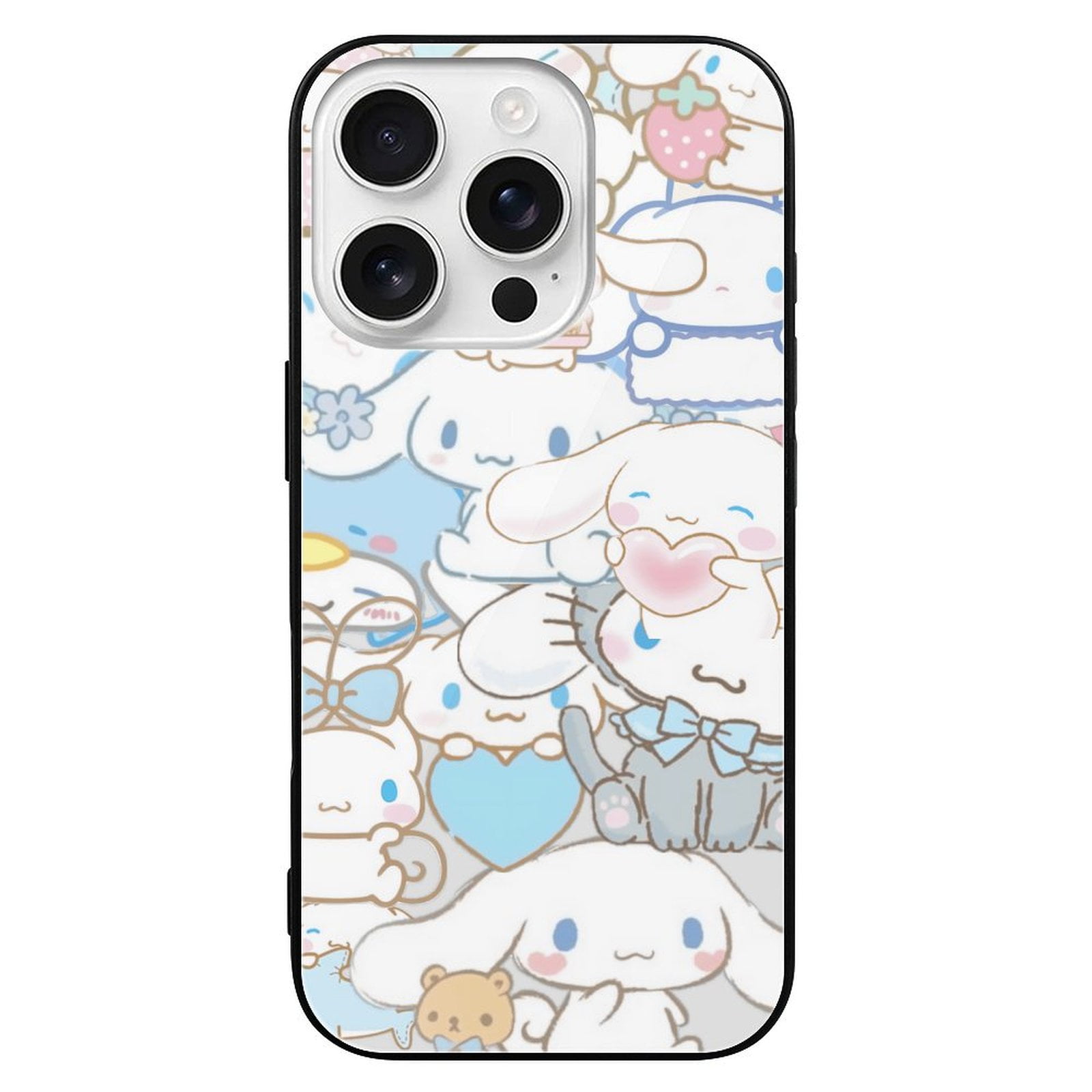 Case for iPhone 16 Pro Glass Back + TPU Inner Shell, Scratch-Resistant ...