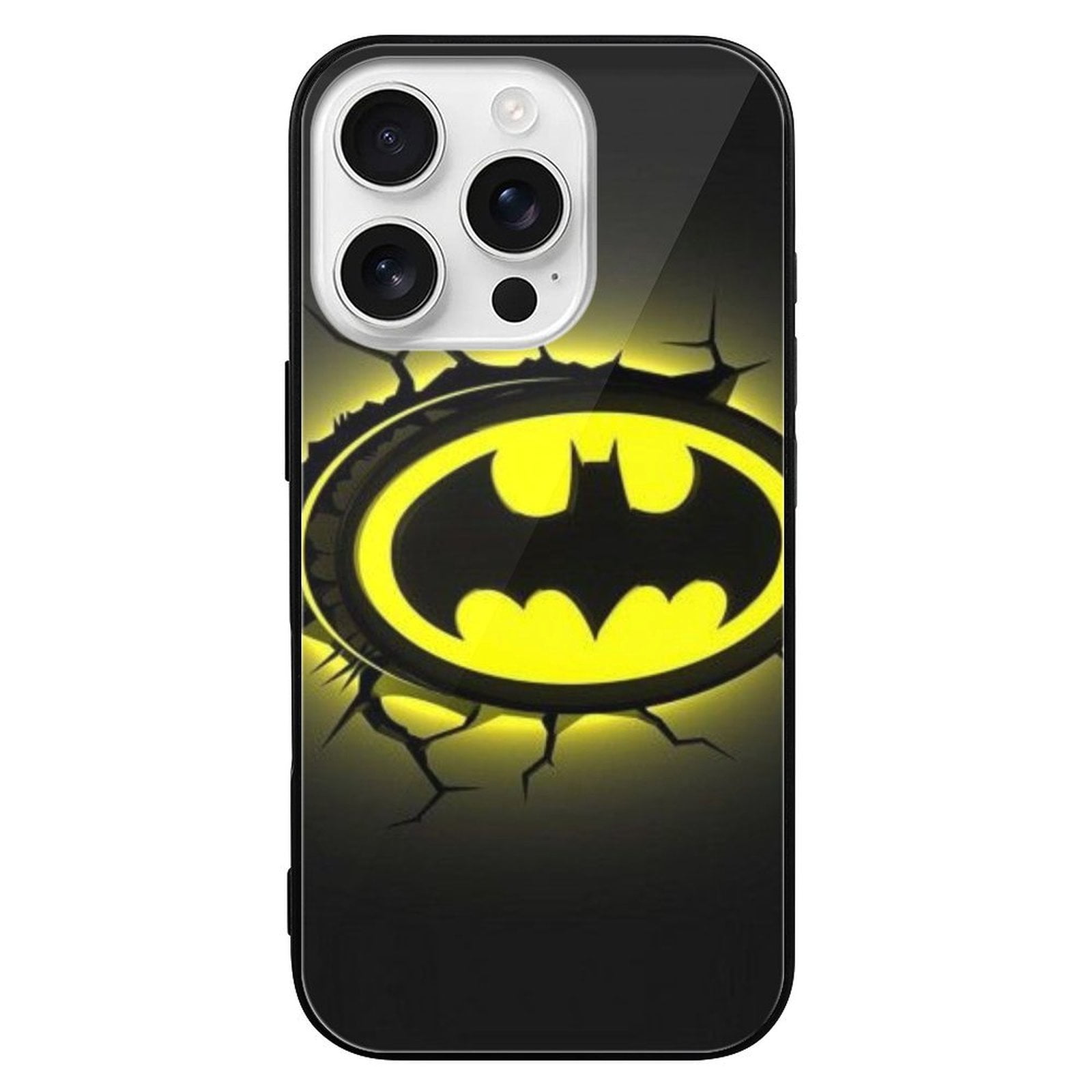 Case for iPhone 16 Pro Glass Back + TPU Inner Shell, Scratch-Resistant ...