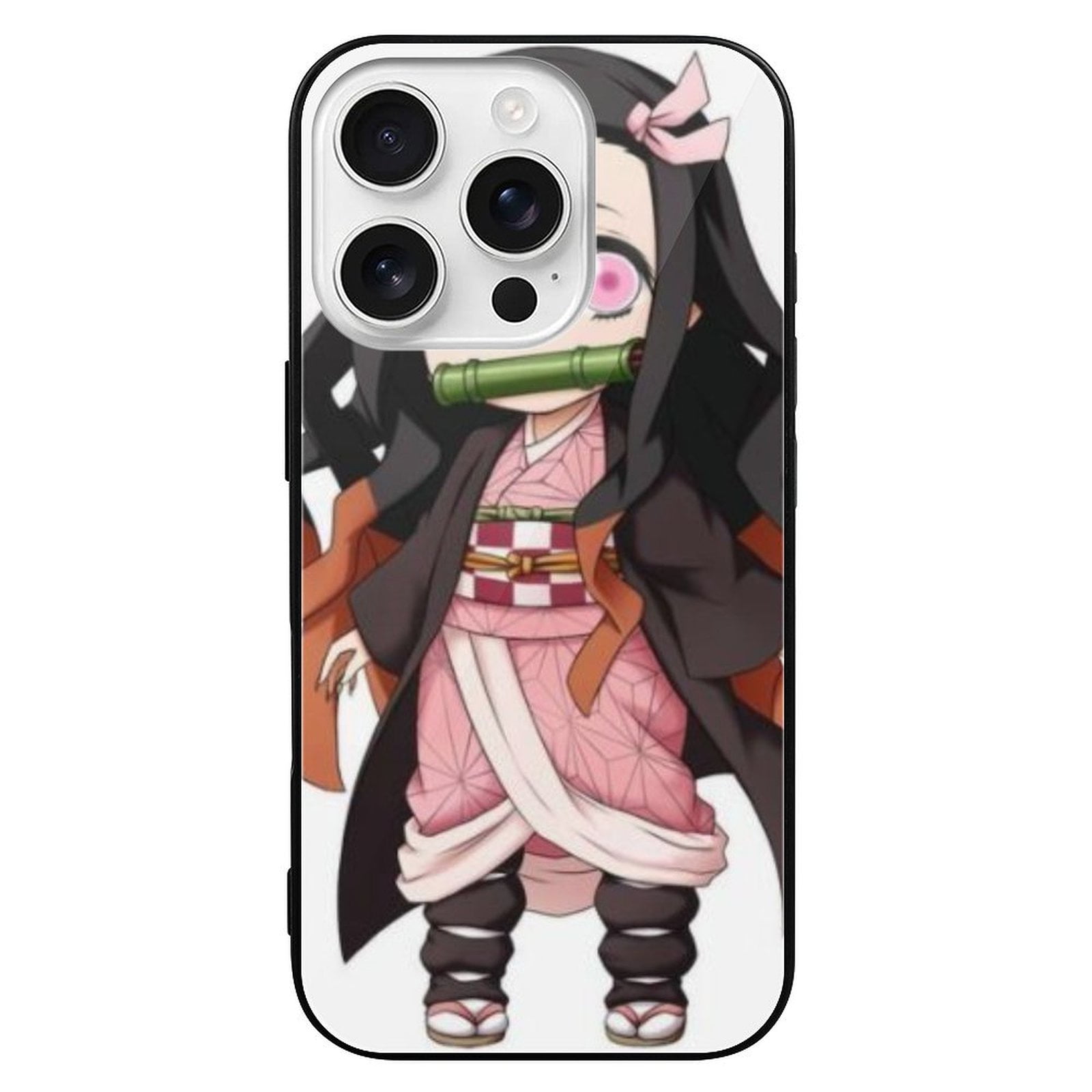 Case for iPhone 16 Pro Glass Back + TPU Inner Shell, Scratch-Resistant ...