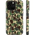 Case for iPhone 16 Pro Max,Green Camouflage camo Phone Case for Girl ...