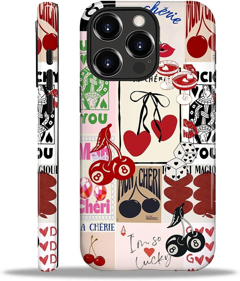 Case for iPhone 16 Pro Max,Lovely Phone Case for Girls Women,Scratch ...