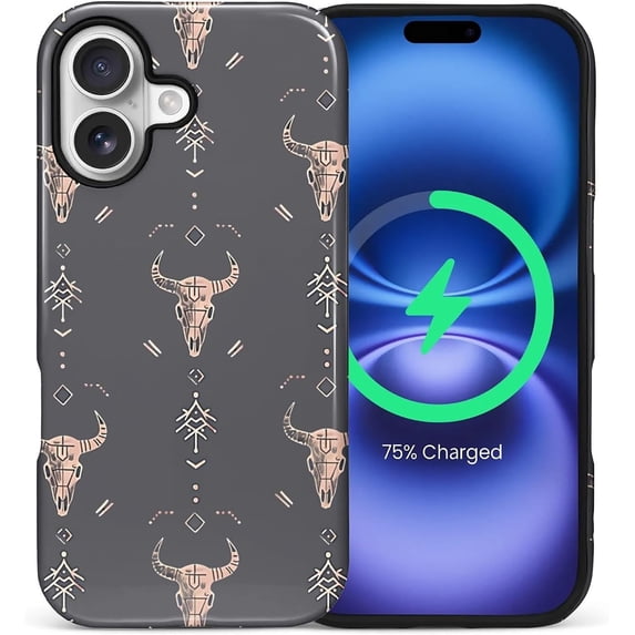 Case for iPhone 17 Case, Hybrid 2-Layer Silicone Protective Glossy Case ...