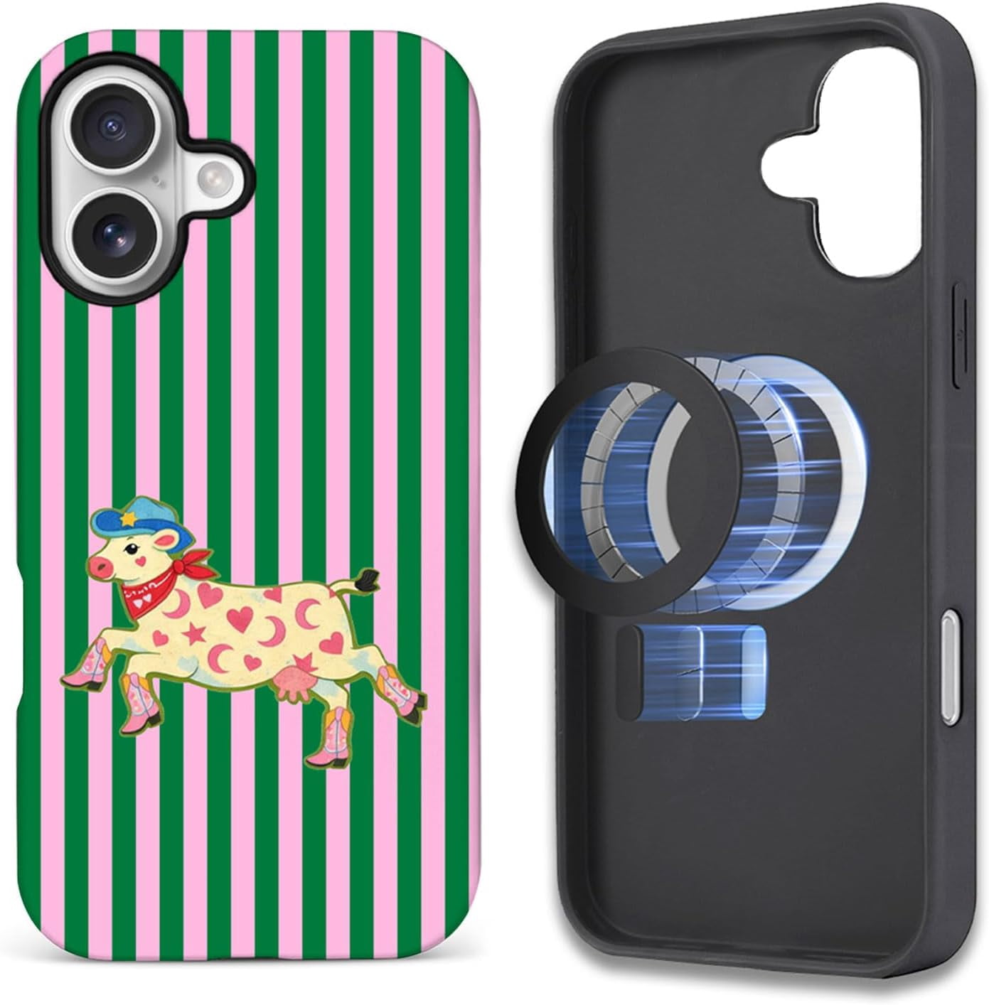 Case for iPhone 17, Compatible with MagSafe, Scratch Resistant Hybrid ...