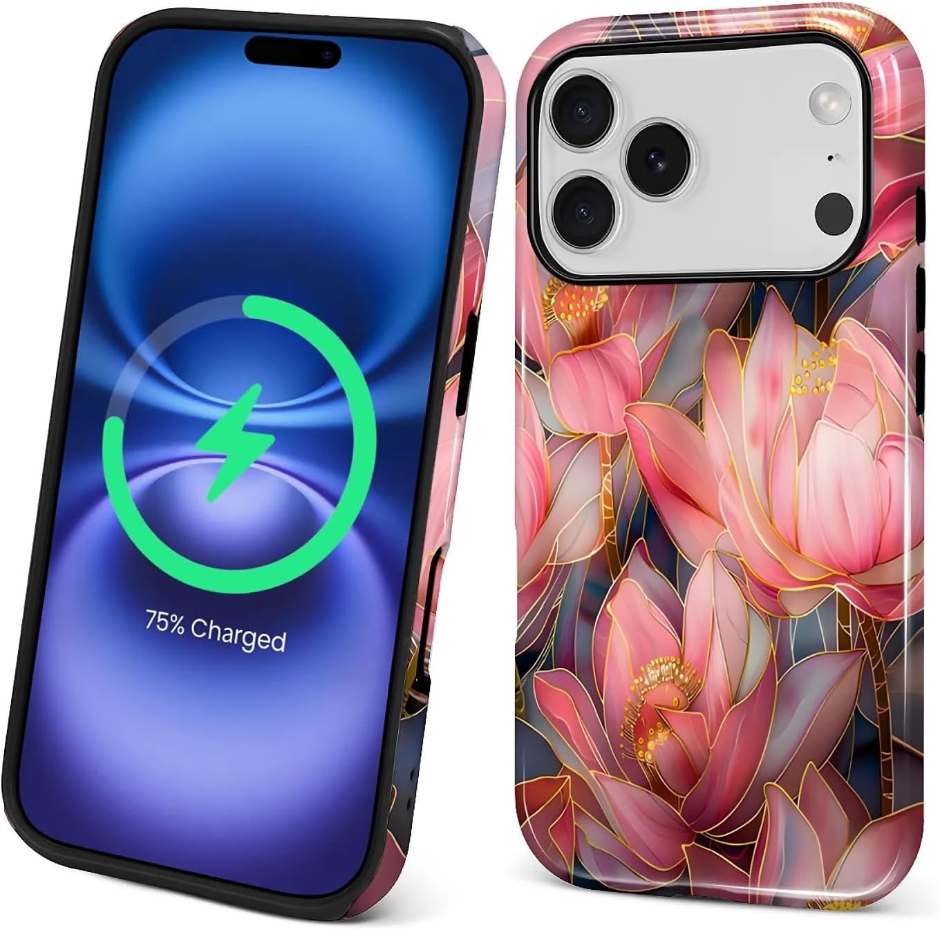 Case for iPhone 17 Pro,Compatible with MagSafe,Magentic Hybrid 2 Layer ...