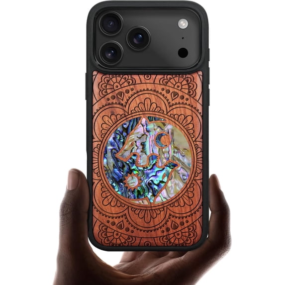 Case for iPhone 17 Pro Max Case, Artisan Design Shell Inlaid, TPU ...