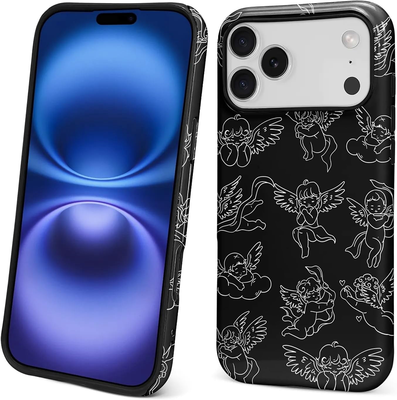 Case for iPhone 17 Pro Max, Drop Protection Hybrid 2-Layer Hard Phone ...