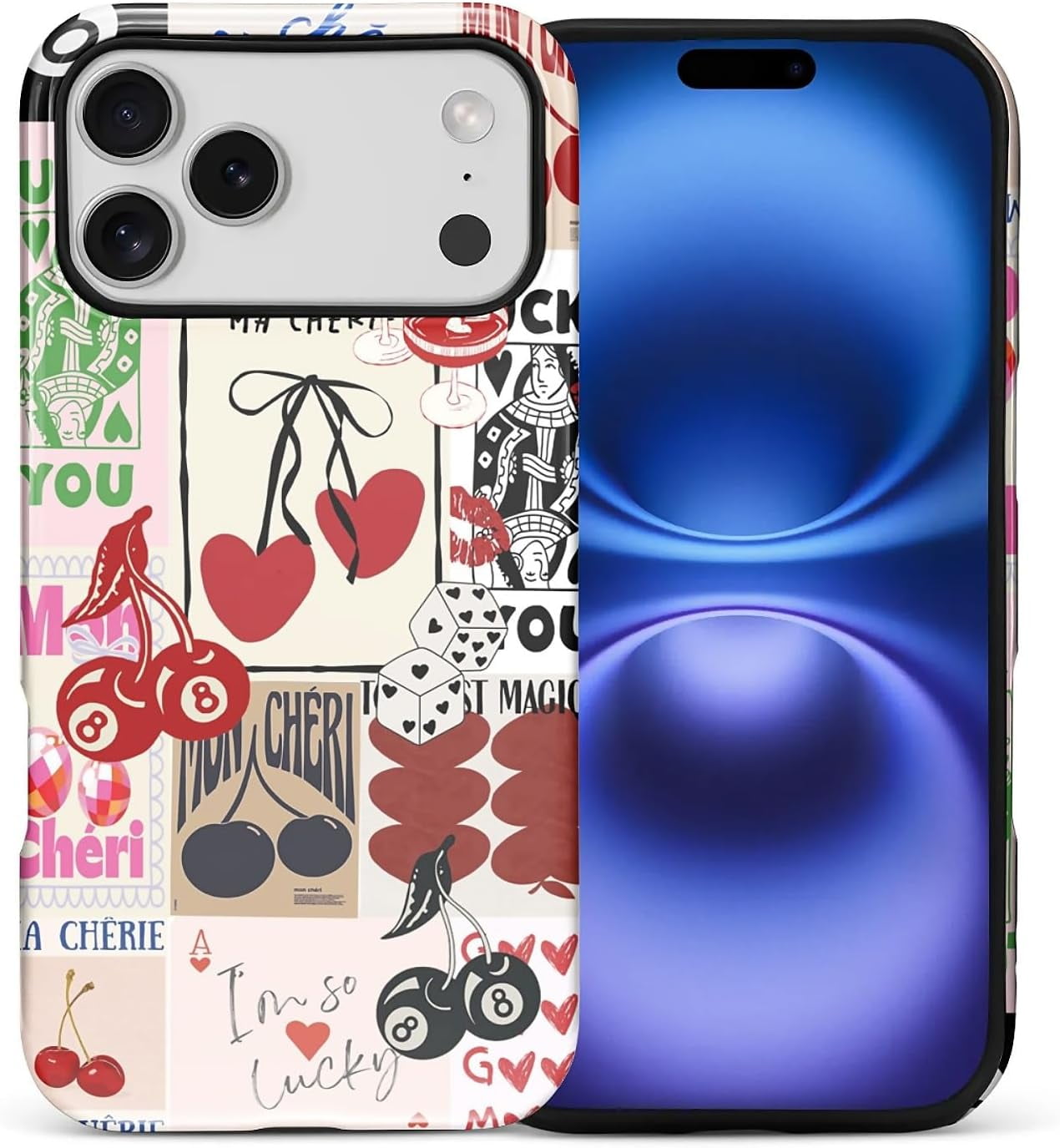 Case for iPhone 17 Pro Max, Lovely Phone Case for Girls Women, Scratch ...