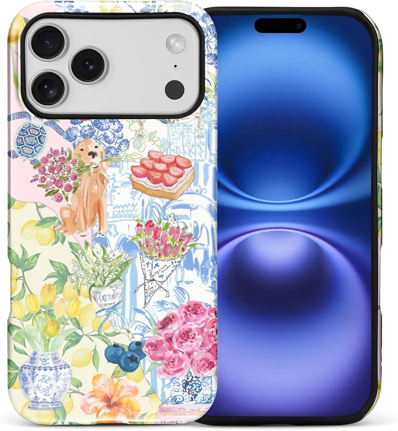 Case for iPhone 17 Pro Max, Lovely Phone Case for Girls Women, Scratch ...