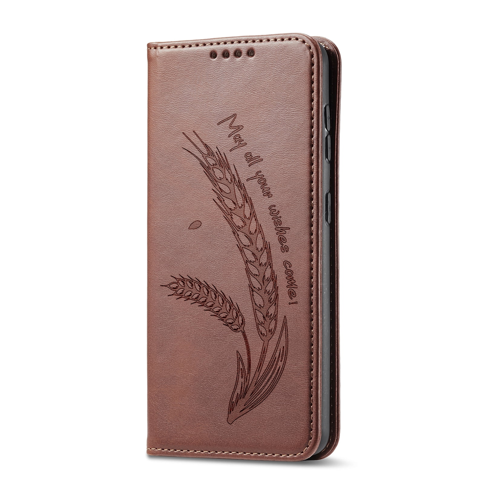 Case for iPhone Samsung A50 Protective case with clip, flip PU leather ...