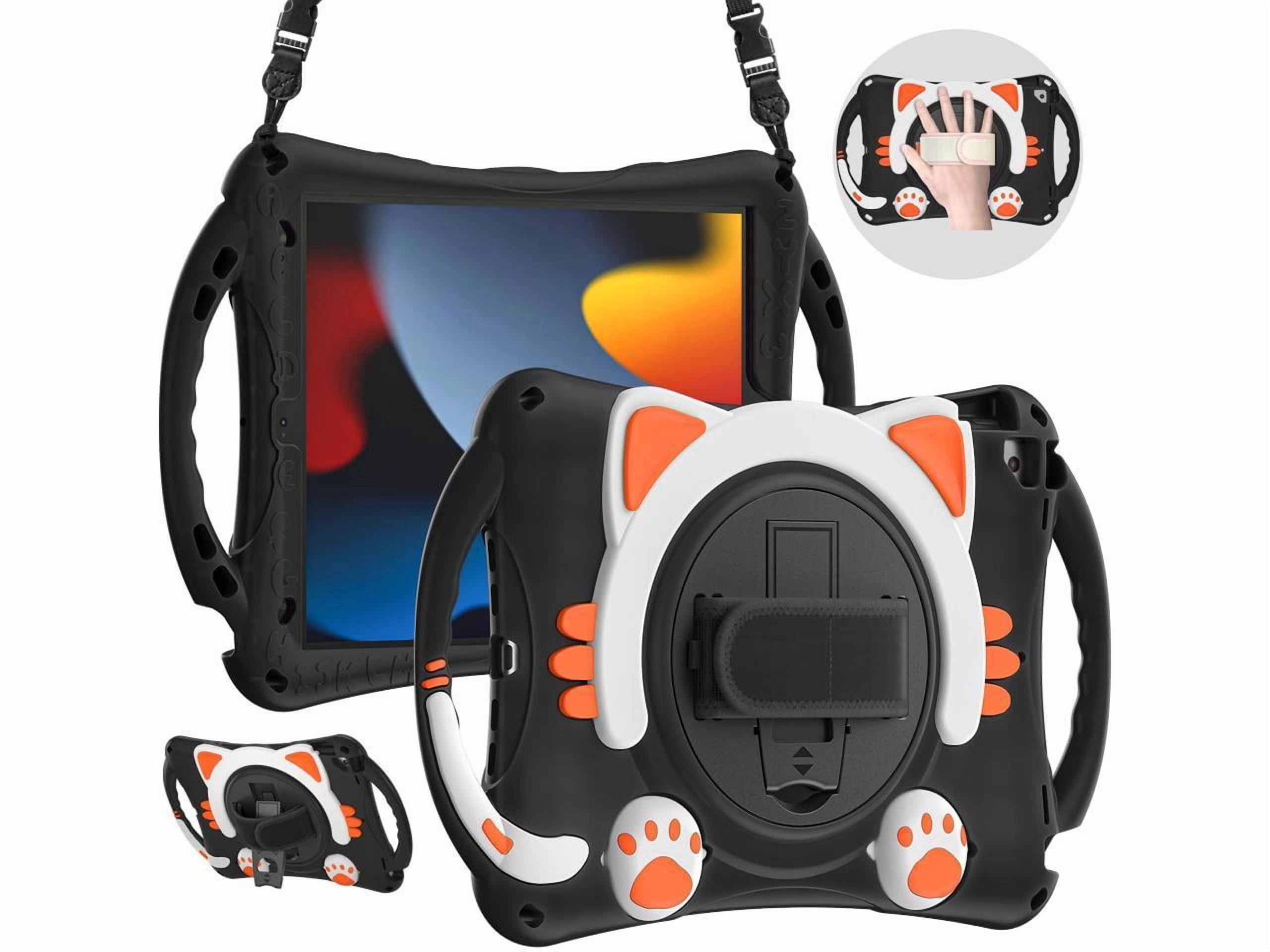 Case for iPad 10.2 2021 2020 2019, Shockproof Protective Cover with ...