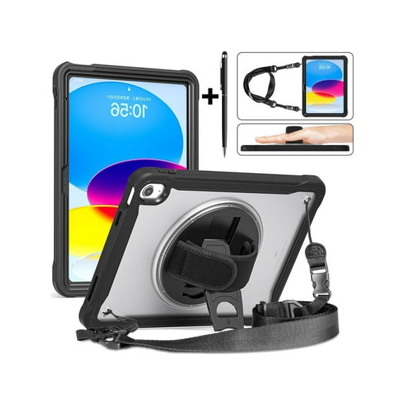 Case for iPad 10th Generation 2022 10.9 Inch with Pencil Holder, Clear ...