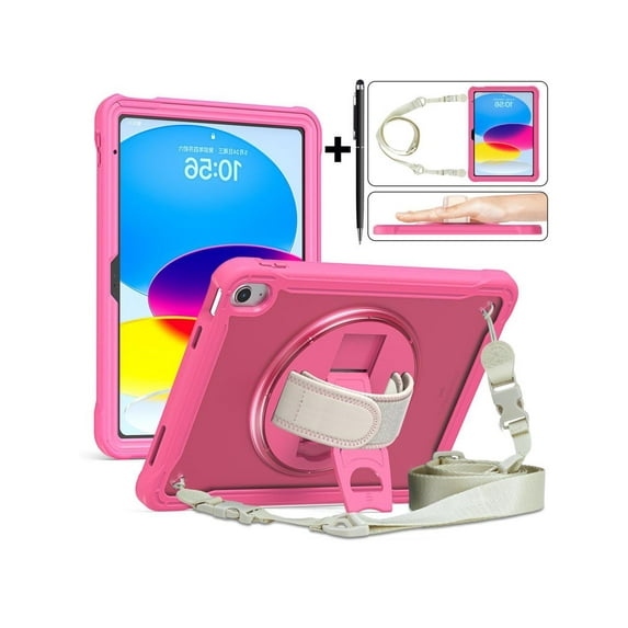 Case for iPad 10th Generation 2022 10.9 Inch with Pencil Holder, Clear ...