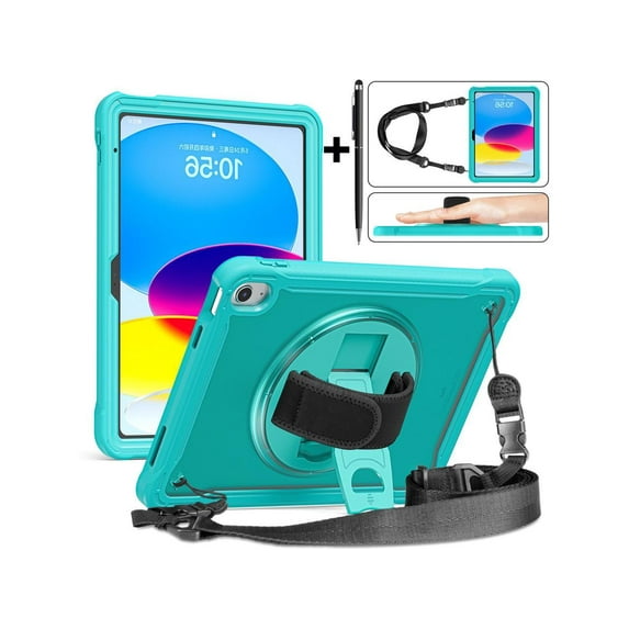 Case for iPad 10th Generation 2022 10.9 Inch with Pencil Holder, Clear ...