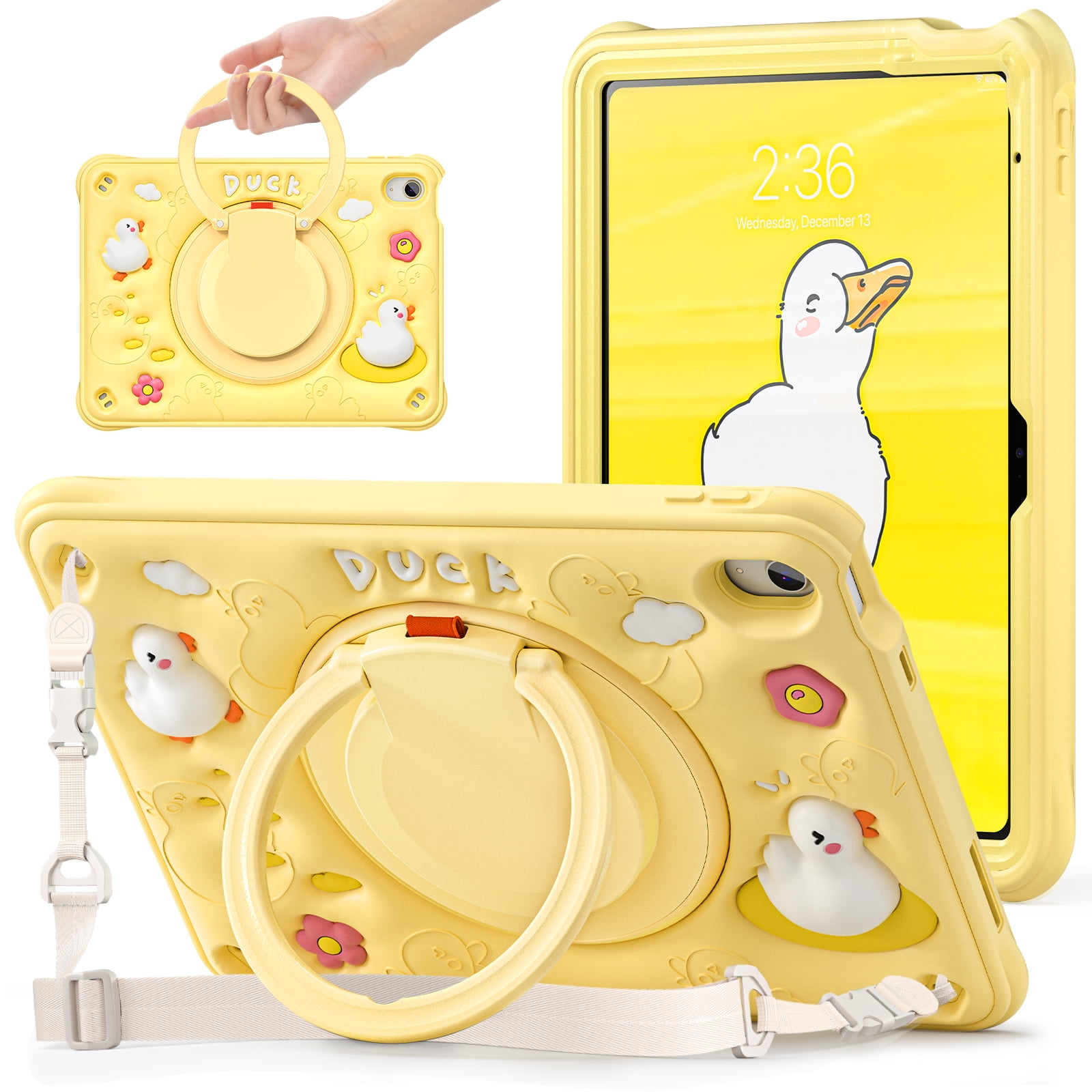 Case For iPad 11 A16 (2025)/iPad 10th Generation 10.9" (2022) Multi ...