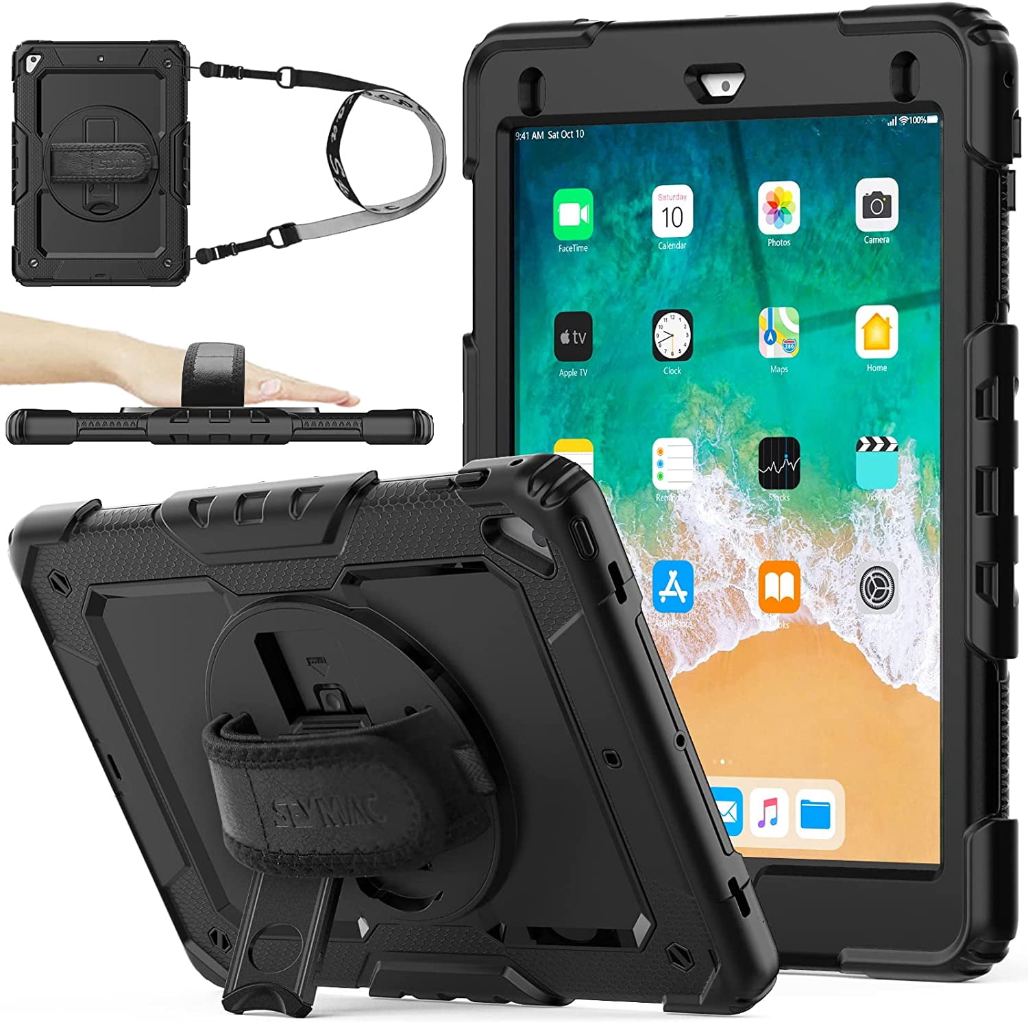 Case for iPad 6th/5th Generation Case 9.7'' with Screen Protector ...