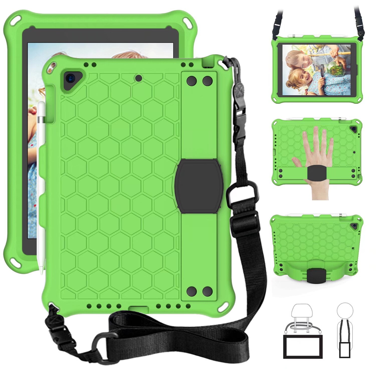 Case for iPad 9.7-inch 2018 6th Generation/2017 5th Generation & iPad 9 ...