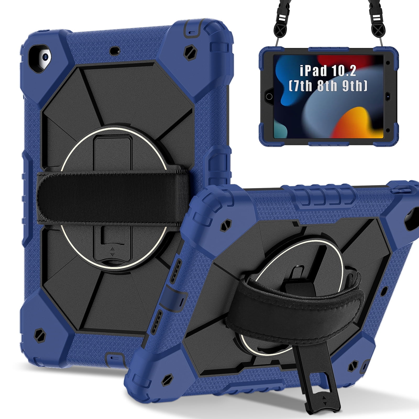 Case for iPad 9th/ 8th/ 7th Generation Case for iPad 10.2 Inch Case ...