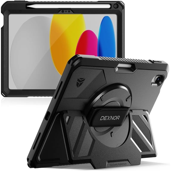 Case for iPad (A16) 11th/10th Generation 2025/2022 (11″/10.9″),Rugged ...