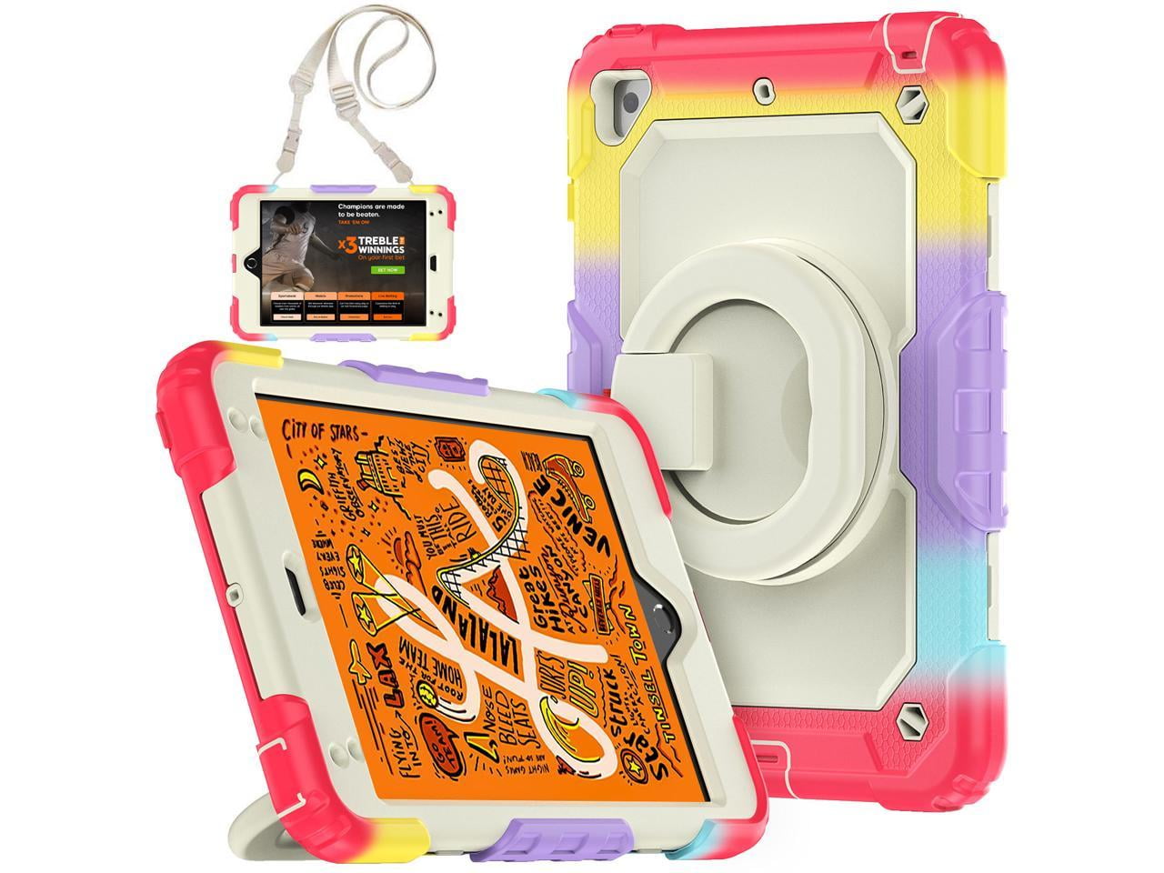 Case for iPad Mini 5 / iPad Mini 4 with Screen Protector Full Body ...