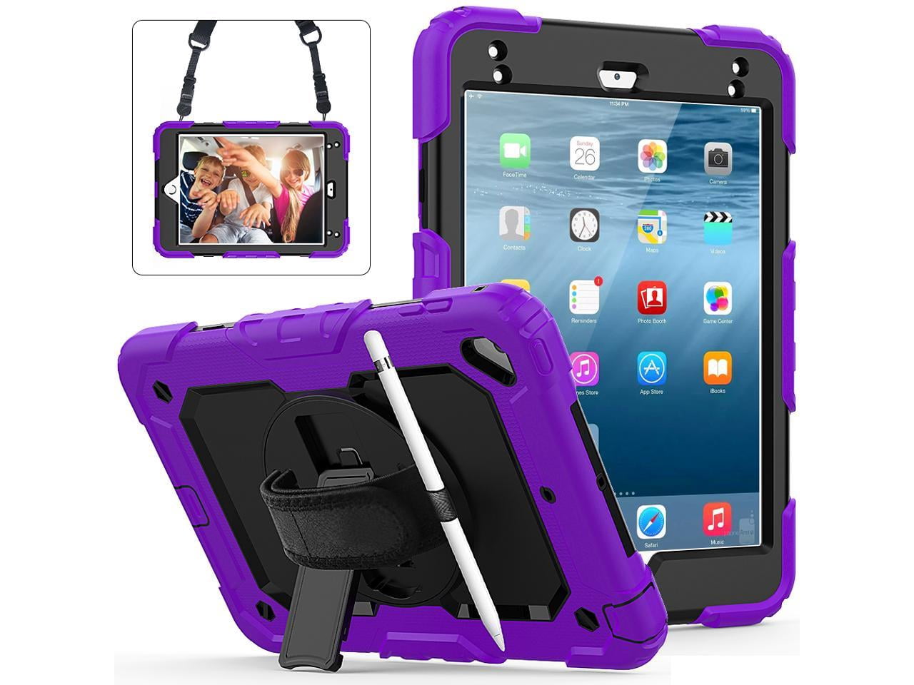 Case for iPad Mini 5, iPad Mini 4, Shockproof Stand Sturdy Protective ...