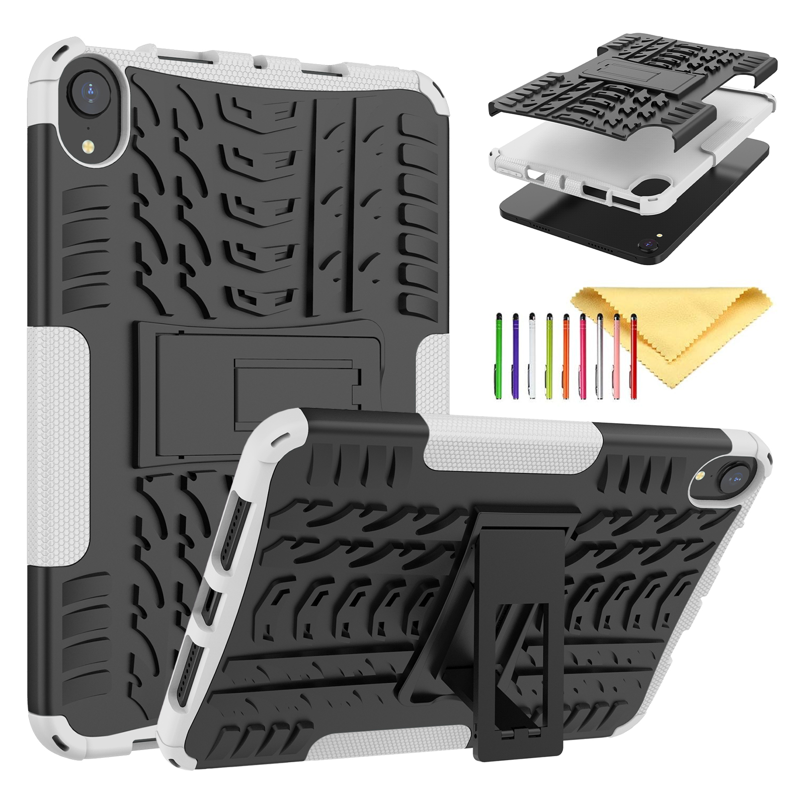 Case for iPad Mini 6 8.3 Inch 2021, Armor Heavy Duty Anti-falling ...