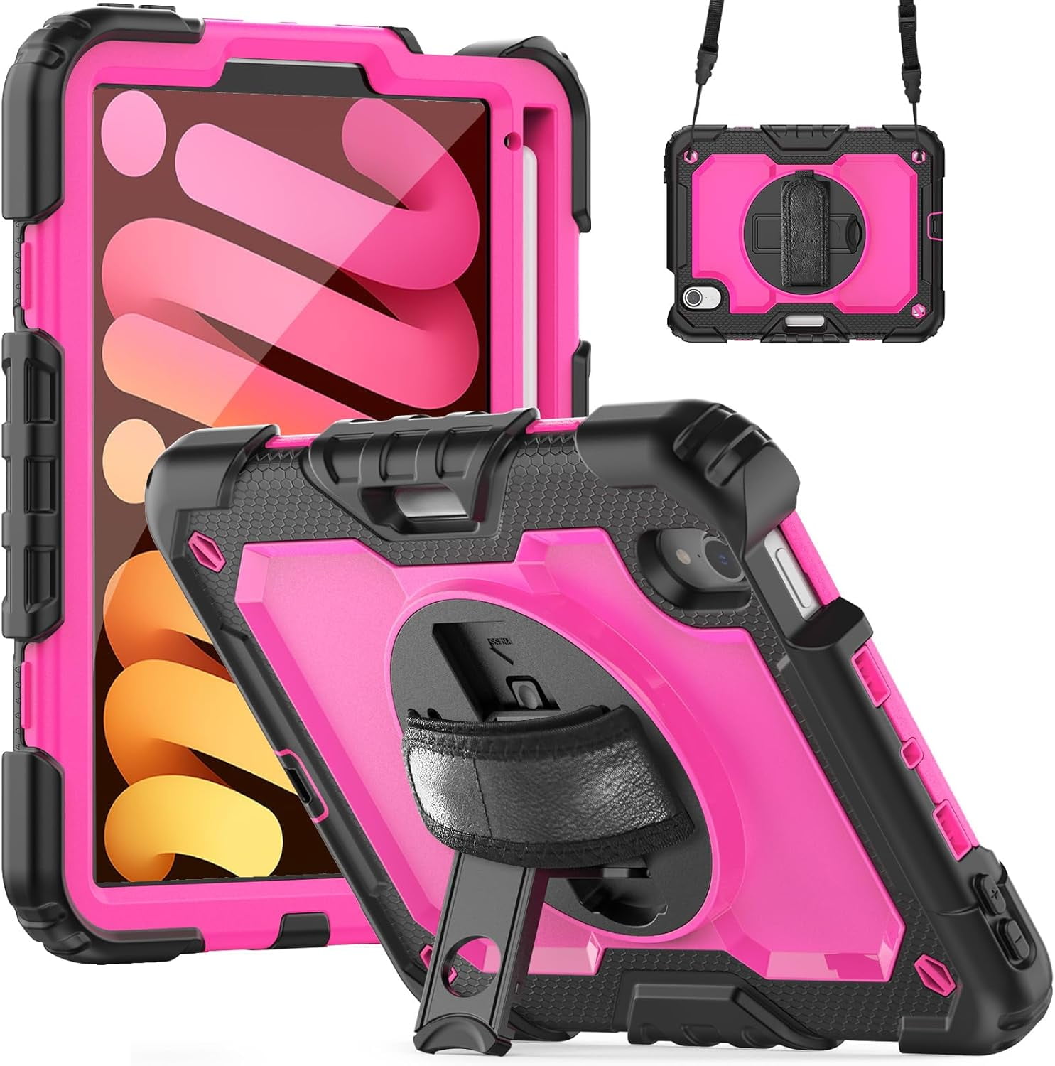 Case for iPad Mini 7 (A17 Pro)/Mini 6th Case 8.3 inch (2024/2021 ...
