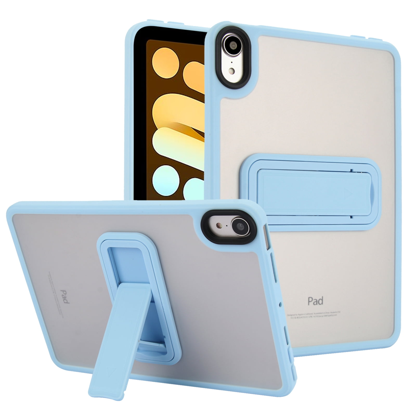 Case for iPad Mini 7th 8.3" (A17 Pro) 2024, with Built-in Kickstand ...
