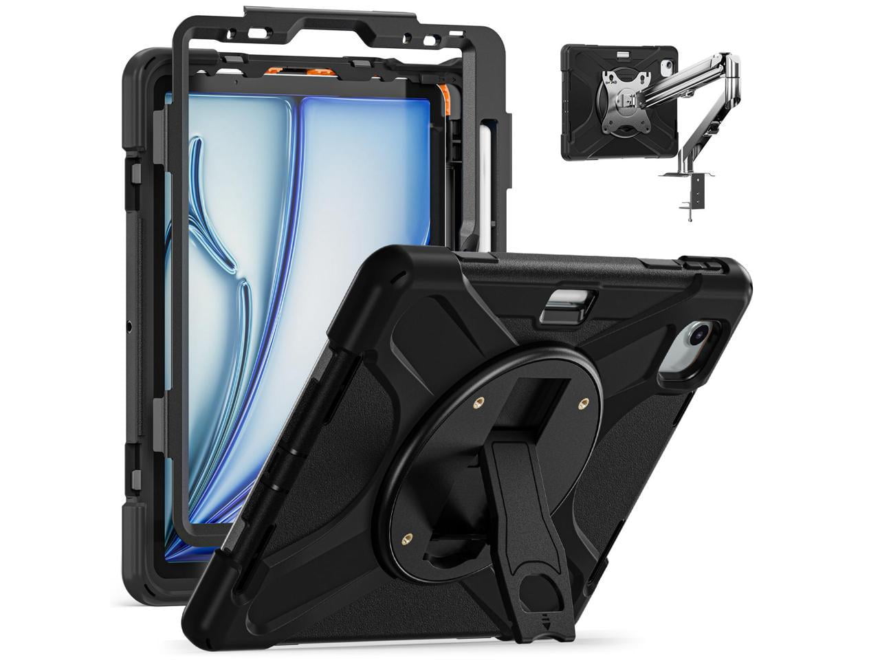 Case for iPad Pro 11 Inch M4 2024 5th Gen Heavy Duty Rugged Shockproof ...